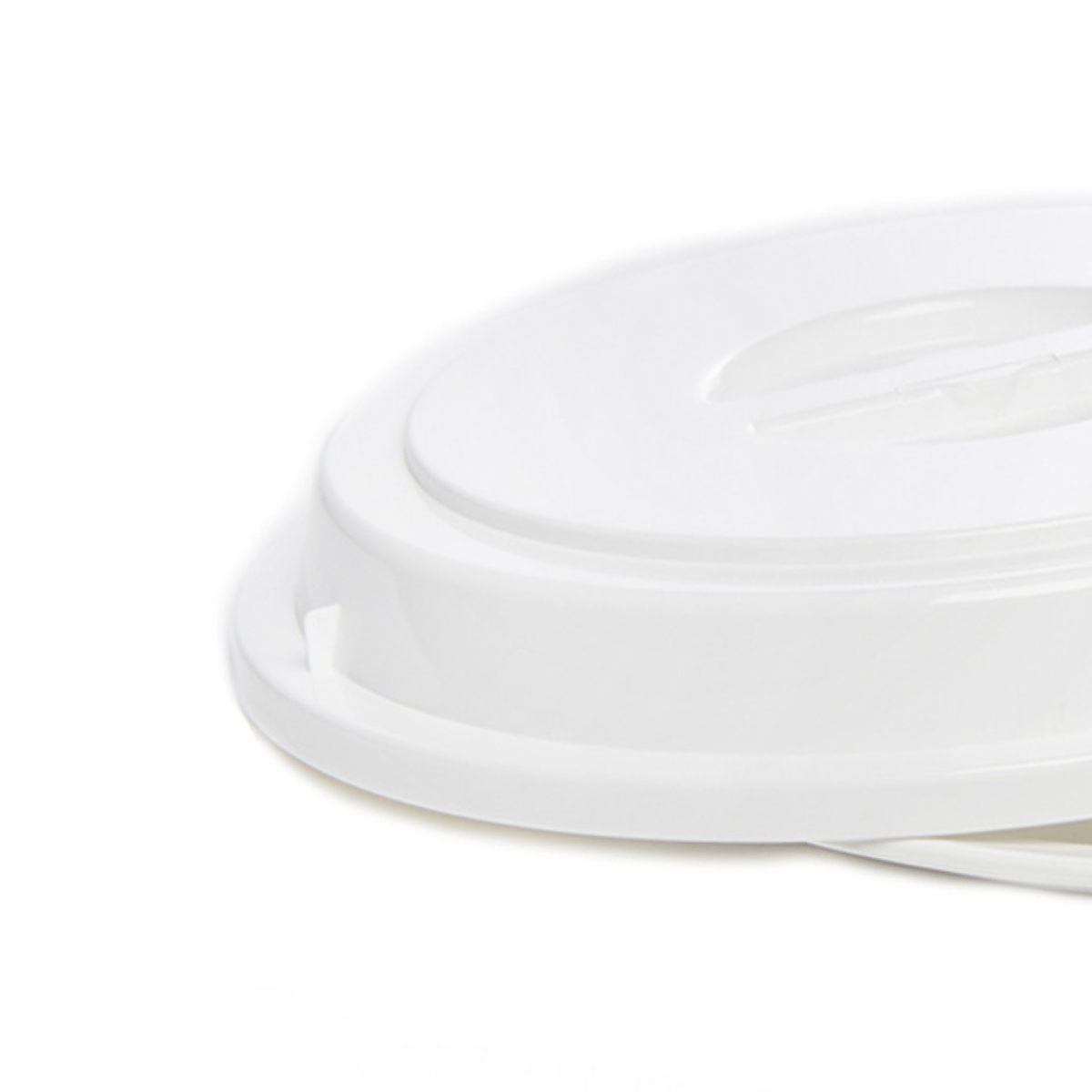 Cloche Elegance 24,5cm Branco em Policarbonato | VEM - VEM - Superior ...